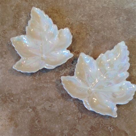 Maple Leaf Pottery Etsy