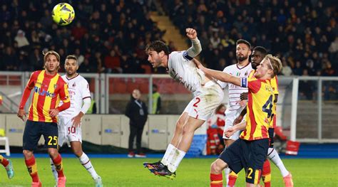 Milan Passa Sufoco Mas Arranca Empate Contra O Lecce No Campeonato