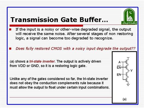 Vlsi System Design Lecture 1 6 Tristates Mux