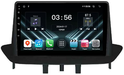 Магнитола для Renault Fluence/ Megane 2009-2017 - FarCar 145M на Android 13