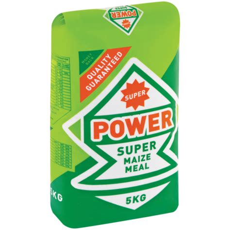 Super Power Maize Meal 5kg Porridge Maize Meal And Pap Breakfast