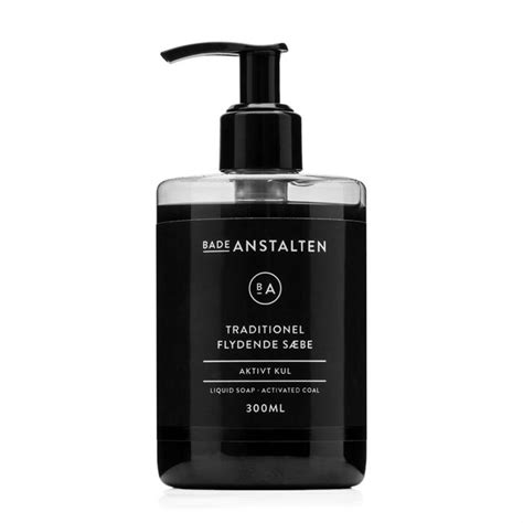 Liquid Soap With Activated Charcoal Suitable For Vegans