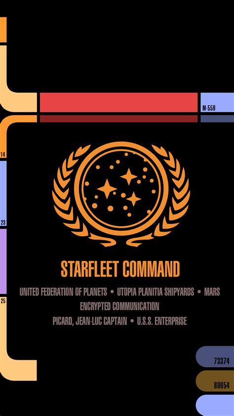Star Trek Tng Lcars Wallpaper By Gedeon Maheux For Iconfactory On Dribbble