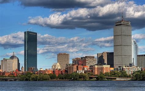 Boston Skyline Wallpapers Wallpaper Cave