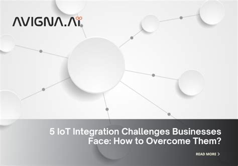 5 Iot Integration Challenges Businesses Face How To Overcome Them Avigna