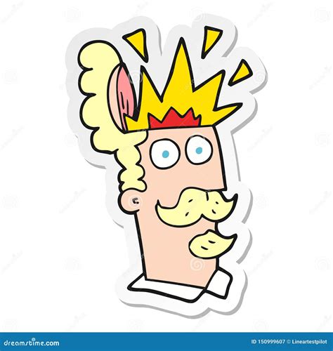 Exploding Head Emoji Vector Icon On White Background Flat Vector Exploding Head Emoji Icon