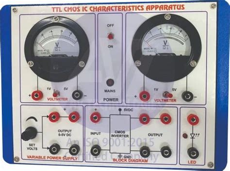 Ttl Cmos Ic Characteristics Apparatus For Laboratory Model Name Number Av 401 At ₹ 3000 Piece