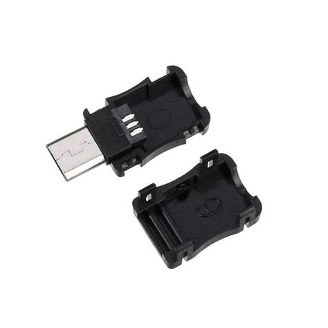 Diy Micro Usb Connector Shell Pack Of 2 Roboticsdna