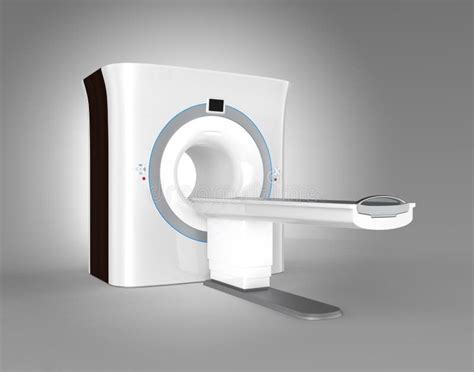 Escáner De MRI proyección De Imagen De Resonancia Magnética Aislado