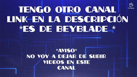 Tengo Otro Canal Youtube