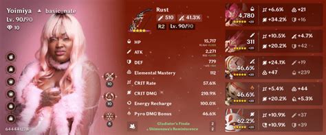 Rate My Yoimiya Build💅 R Yoimiyamains