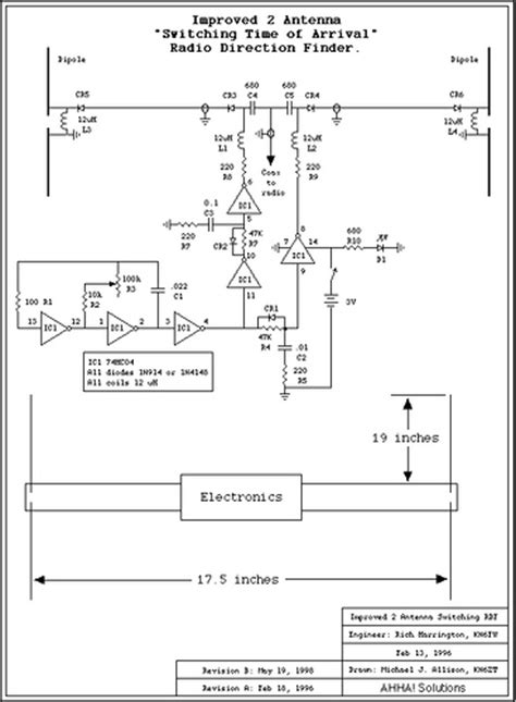 Radio Direction Finder Schematic