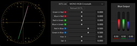 RGB Crosstalk DCTL MONONODES
