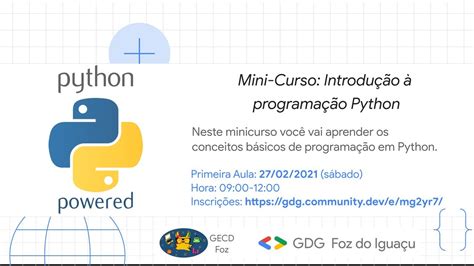 Mini Curso Introdução à Programação Python Youtube