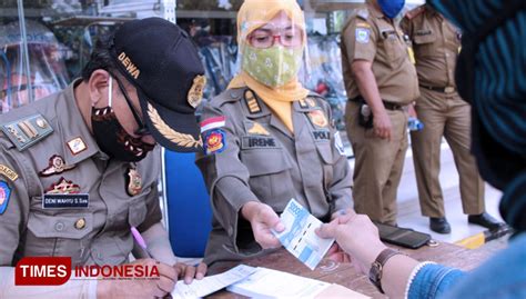 Satpol Pp Kota Bandung Jaring 44 Pelanggar Protokol Kesehatan Times