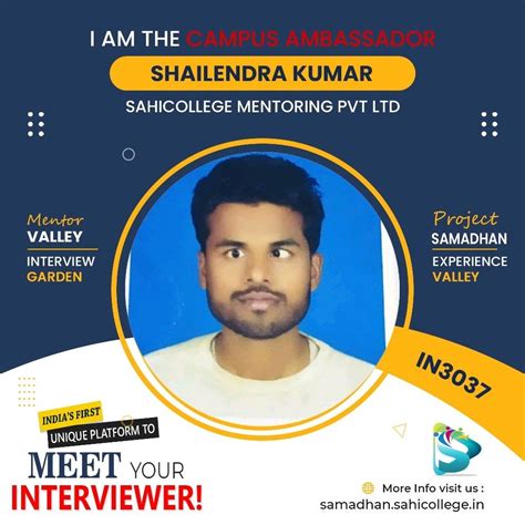 shailendra kumar bhindwar on linkedin i m glad to have been selected