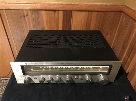 Kenwood KR Silver Face Vintage AM FM Stereo Receiver Photo US Audio Mart