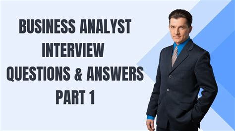 Business Analyst Interview Questions And Answers Business An