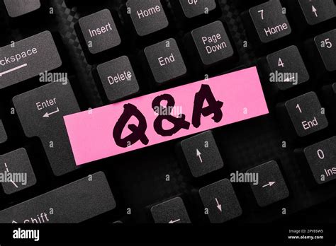 Text Caption Presenting Q A Business Showcase Defined As Questions