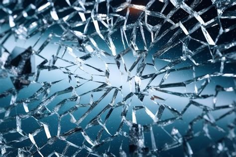 Premium Ai Image Broken Glass Accident Generate Ai