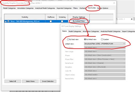 Solved Individual Floors Of Linked Model Not Showing Autodesk Community