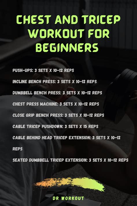 How Many Tricep Exercises After Chest At Genevieve Tarrant Blog