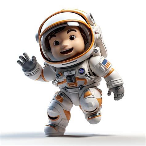 Premium Photo Illustration Small Astronaut Action Figure Miniature