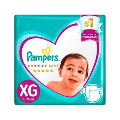 Pañales Pampers Premium Care Xg 16 Unid Aseo Por Mayor