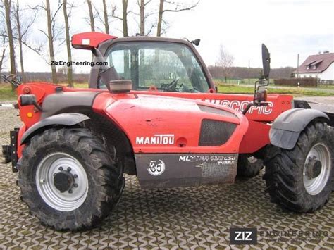 Manitou MT 741 Telescopic Loader 2006 Telescopic Lift Truck Photo And Specs