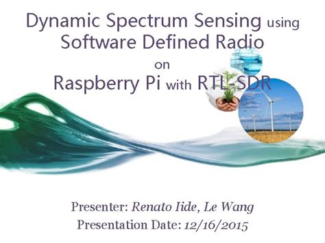 Dynamic Spectrum Sensing Using Software Defined Radio On
