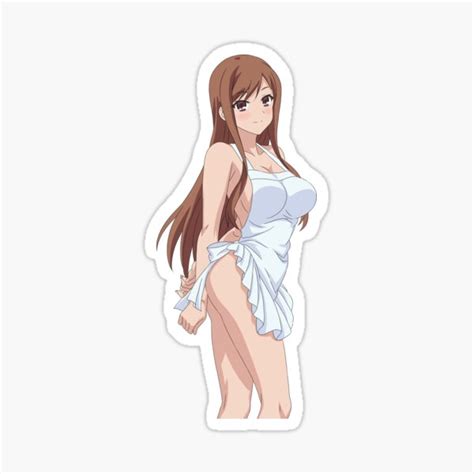 Sexy Ayane Apron Overflow Sticker For Sale By Shugoku Redbubble