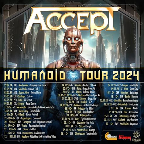 Accept conheça os detalhes do novo álbum Humanoid Mundo Metal