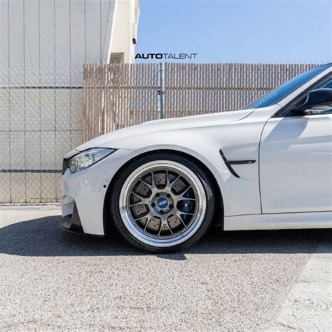 Bmw M3 F80 White Bbs Lm R Wheel Front