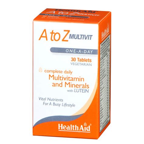 A To Z Multivit Tablets 30s Health Corner