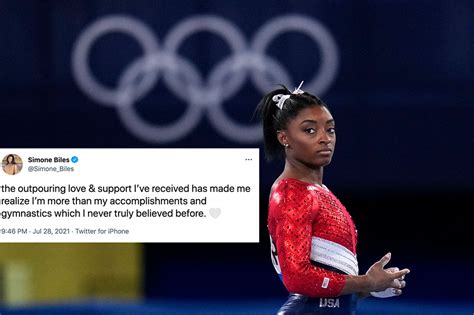 Simone Biles Thanks Fans For Outpouring Of Support