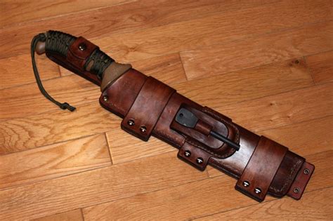 Large Knife Sheath Leather Sheath Knife Sheath Leather Working