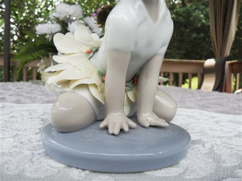 Lladro Oopsy Daisy Kneeling Ballerina Girl W Etsy