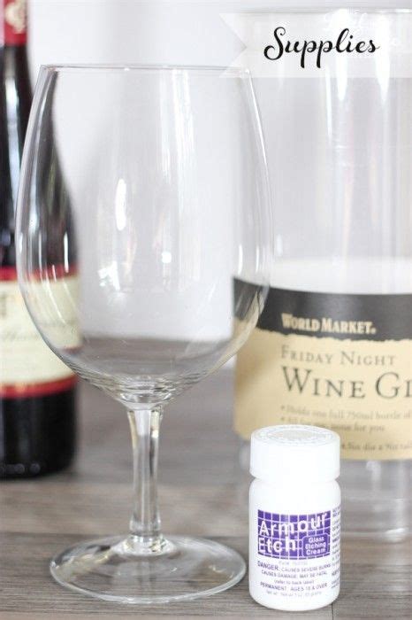 Personalized Wine Glasses Diy Tutorial