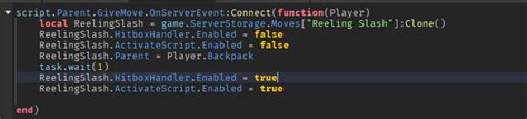 tool breaks when i clone it to player s backpack scripting support