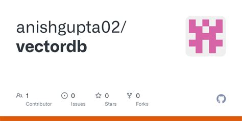 Github Anishgupta02vectordb