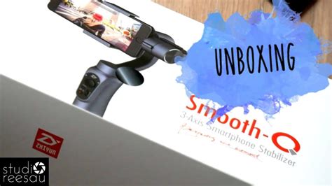 Zhiyun Smooth Q Gimbal QUICK Unboxing YouTube