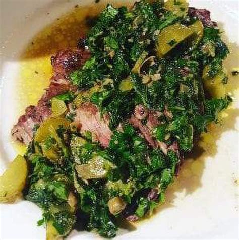 Flank Steak And Salsa Verde Sunshine Coast Organic Meats