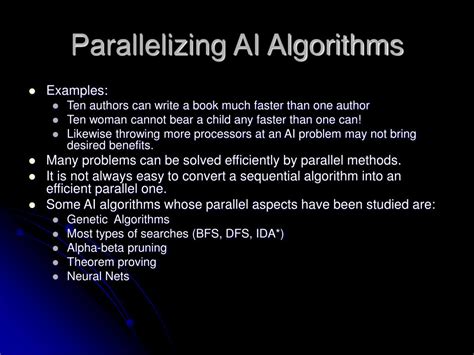 Ppt Ai And Parallelism Powerpoint Presentation Free Download Id3533536
