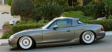 Custom Mazda Miata Low Coilovers With Custom 10k12k Springs