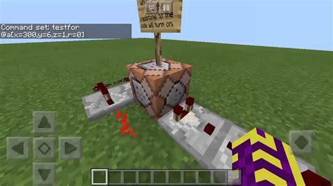 Minecraft Pe Tutorials How To Make Potion Effect Blocks Gg Youtube