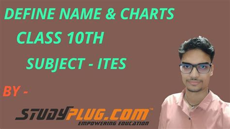 Class 10th Ites Define Name And Chart Youtube