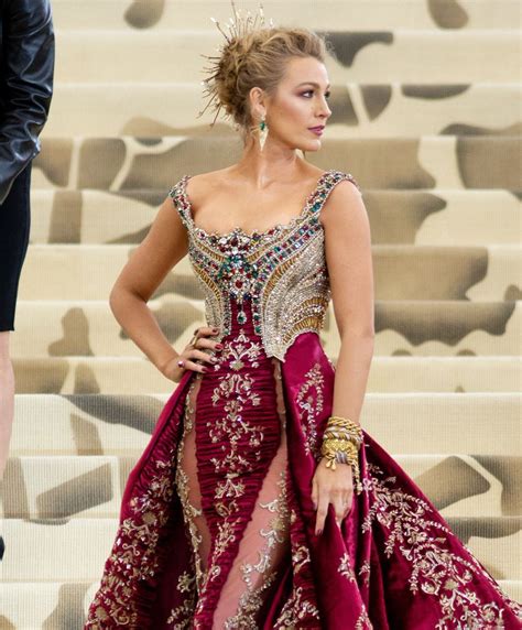 2000s On Twitter Blake Lively At The 2018 Met Gala