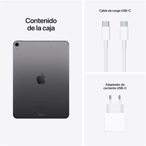 Apple iPad Air 2022 WiFi+Cellular 64GB Gris Espacial | PcComponentes.com