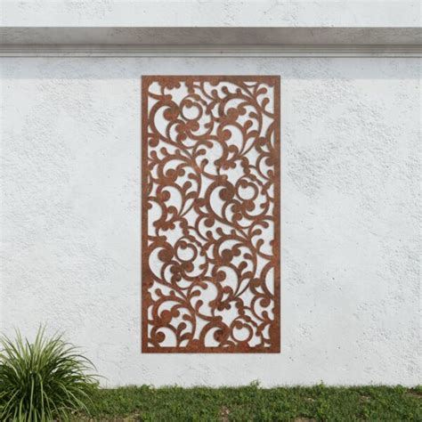 Corten Steel No265 Metal Garden Screen Luxury Screens