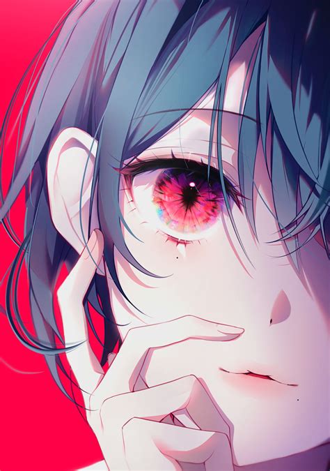 Safebooru 1girl Absurdres Bangs Blue Hair Close Up Commentary English